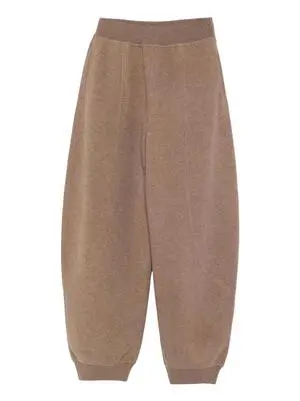 Max Mara Ribbed-knit Trousers - Neutrals