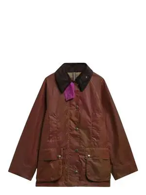 Barbour X Paul Smith Beaufort Waxed-cotton Jacket - Brown