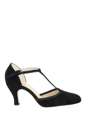 Repetto T-bar Suede Pumps - Black