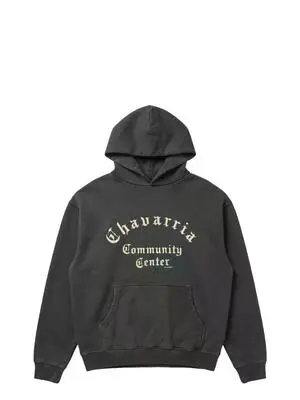 WILLY CHAVARRIA Logo-print Hoodie - Grey