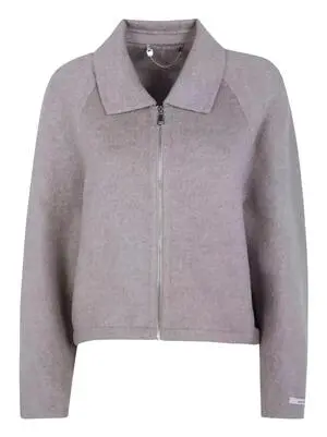 GIOVANNI PARIS Danae Zip Jacket Neutrals