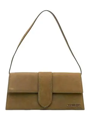 Jacquemus 2010-2026 Suede Le Bambino Long Shoulder Bag - Brown