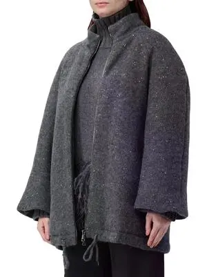 FABIANA FILIPPI Sequin-embellished Drawstring-hem Coat