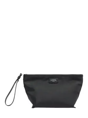 LANCEL Mistral Rollable Zip-up Pouch - Black