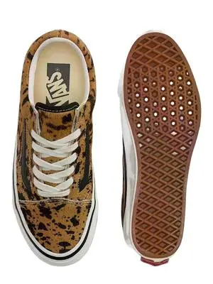 VANS Old Skool Leopard-print Sneakers Brown