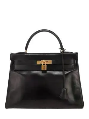 Hermès 1989 32 Kelly Tote Bag - Black