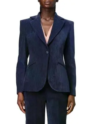 HANITA Single-breasted Blazer - Blue