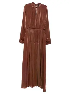 PHILIA LOFT Pleated Midi Dress