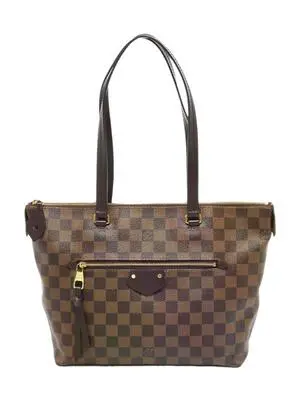 LOUIS VUITTON 2018 Pm Lena Damier Ebene Tote Bag - Brown