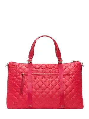 Mz Wallace Medium Park Quilted Tote Bag - Red