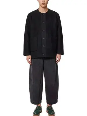 Our Legacy Button-up Patch-pocket Jacket - Black
