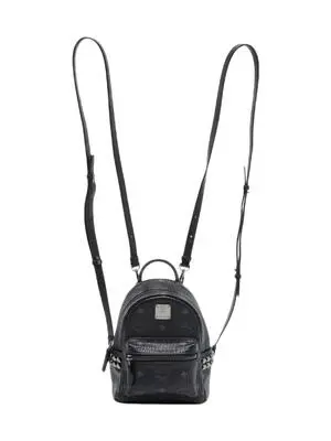 Mcm Mini Stark Bebe Boo Backpack - Black