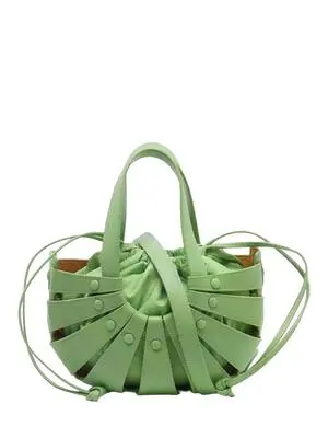 Bottega Veneta The Shell Tote Bag - Green