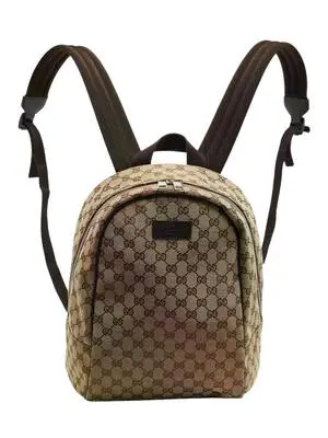 GUCCI Gg Canvas Backpack