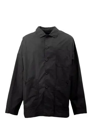 CASEY CASEY Button-up Patch-pocket Jacket - Brown