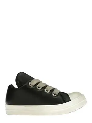 Rick Owens Jumbo Lace Padded Sneakers - Black