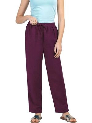 KETTLEWELL Tapered Linen Blend Trousers - Fig