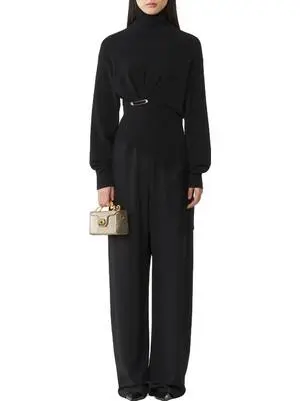 LANVIN Wide Pants In Sable