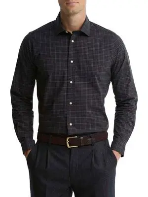 BARBOUR Ashfield Tailored Tattersall Stretch Button Up Shirt