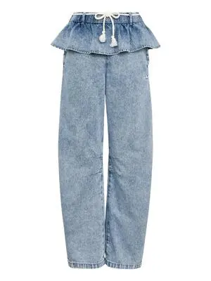 Adidas 2in1 Pants Asia Sizing - Blue