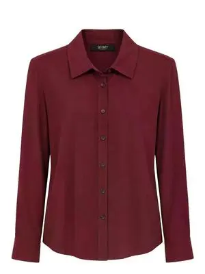 Seventy Long-sleeve Button-down Shirt - Red