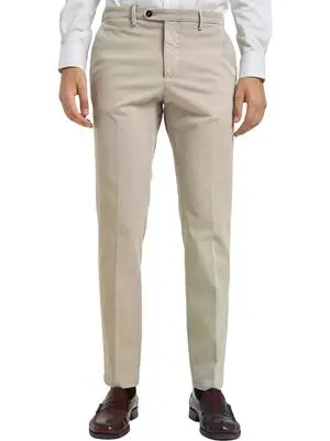 BRIGLIA 1949 Naviglio Pressed-crease Tailored Trousers - Neutrals