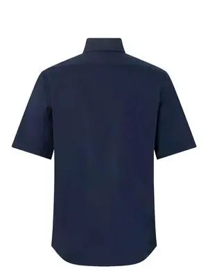 Paul & Shark Logo-embroidered Button-down Shirt - Blue