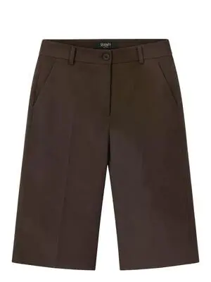 Seventy Tailored Pressed-crease Shorts - Brown