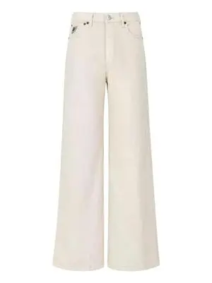 LOIS Wide-leg Jeans - Neutrals