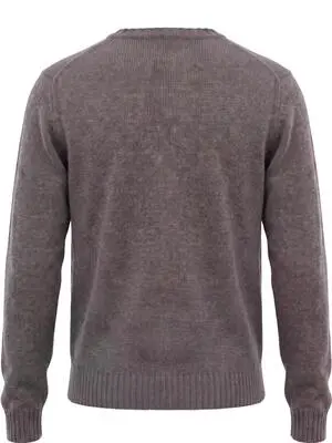 PIACENZA CASHMERE 1733 Crew-neck Cashmere Sweater - Grey