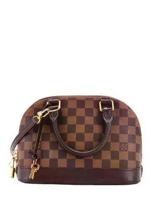LOUIS VUITTON Alma Handbag Damier Bb Shoulder Bag - Brown
