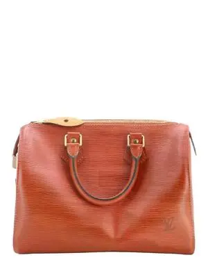 LOUIS VUITTON Speedy Handbag Epi Leather 25 Satchel - Brown