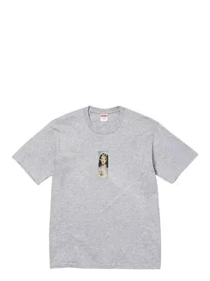 Supreme Prayer Card Box Logo T-shirt - Grey