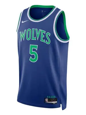Nike Dri-fit Nba Minnesota Timberwolves Icon Edition Swingman Jersey - Rush Blue