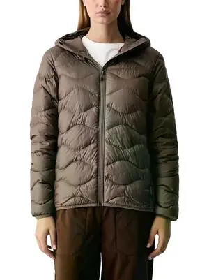 PEAK PERFORMANCE Helium Quilted Hooded Jacket - Brown