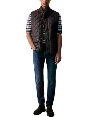 Paul & Shark Logo-patch Whiskered Jeans - Blue