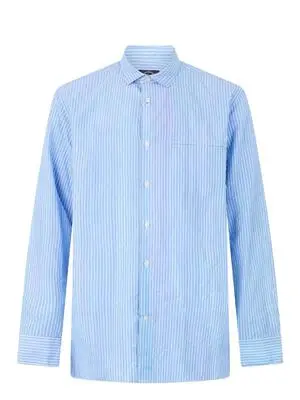 Paul & Shark Striped Long-sleeve Shirt - Blue