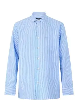Paul & Shark Striped Long-sleeve Shirt - Blue