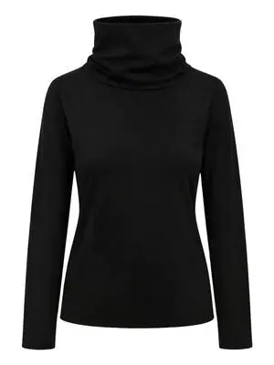 Seventy Roll-neck Long-sleeve Sweater - Black