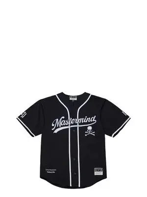 Mitchell & Ness X Mastermind Baseball Jersey - Black