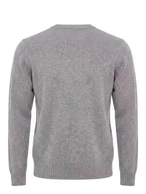 PIACENZA CASHMERE 1733 Long-sleeve Cashmere Sweater - Grey