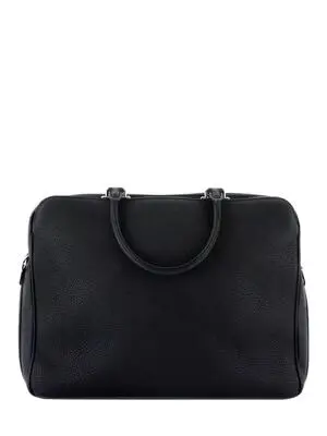 LOUIS VUITTON Armand Briefcase Taurillon Leather Business Bag - Black