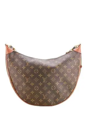 LOUIS VUITTON Loop Reverse Monogram Canvas Hobo Bag - Brown
