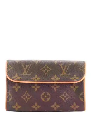 LOUIS VUITTON Florentine Waist Bag Monogram Canvas Belt Bag