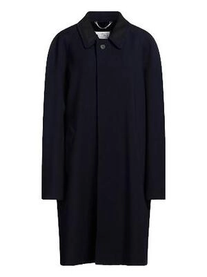 MAISON MARGIELA Coat Size Viscose, Virgin Wool - Navy