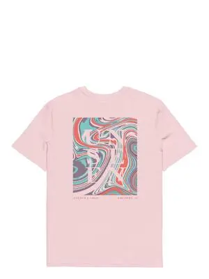 ANCHOR & CREW Cotton Eighteen Unseen Editions Organic Cotton T-shirt - Pink