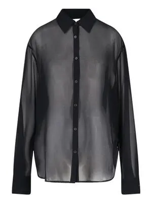THE FRANKIE SHOP Long Sleeve Shirt Black