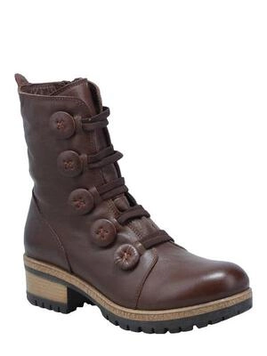 Miz Mooz Didi Leather Boot Brown