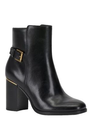 Vince Camuto Melvani Leather Bootie - Black
