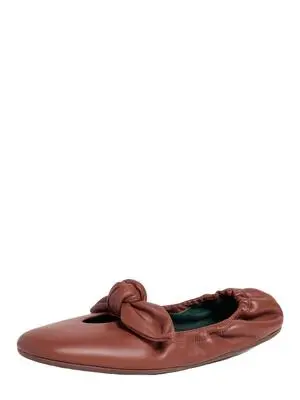 Zimmermann Carousel Ballerina Flats - Caramel